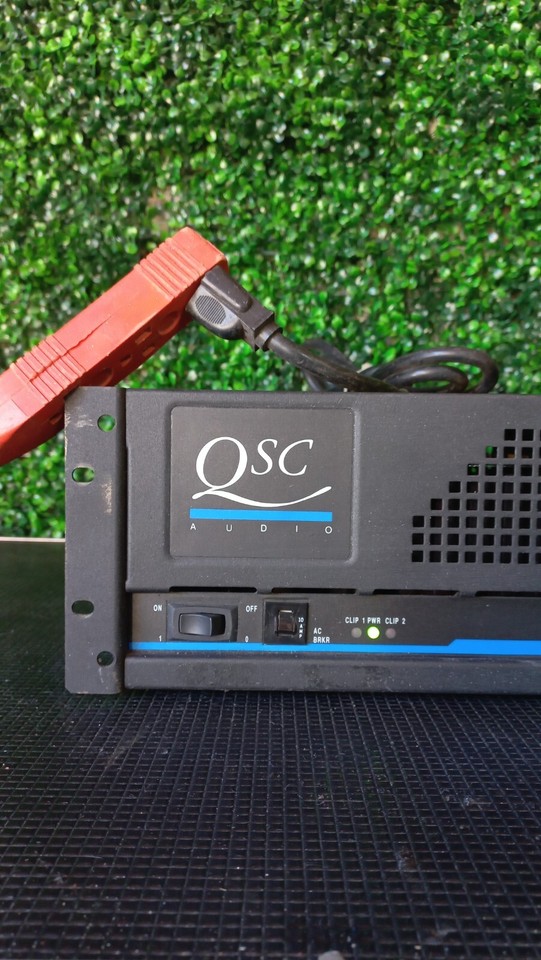 Vintage QSC Audio Model USA 850 Professional Power Amplifier 2 Channels ...