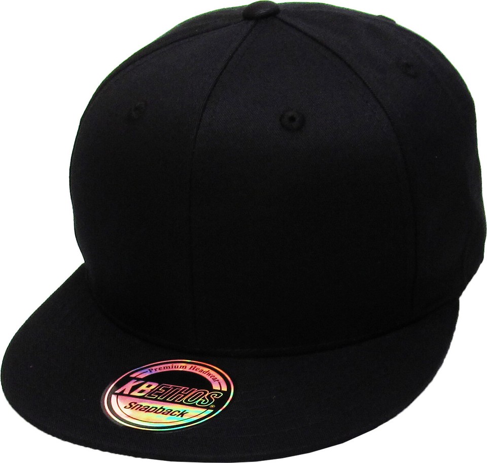 Plain Snapback Blank Solid 100% Cotton Adjustable Hat Cap Baseball | eBay