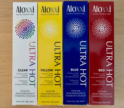 ALOXXI ULTRA HOT Intense Semi-Permanent Fashion Hair Color ~4.4oz ~ You ...
