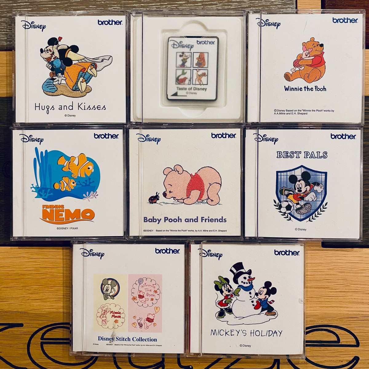 Disney Machine Embroidery Cards Uses