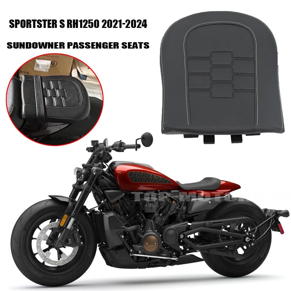 Pillion Seats For Harley Davidson Set: Two Up Seat Fits For Harley