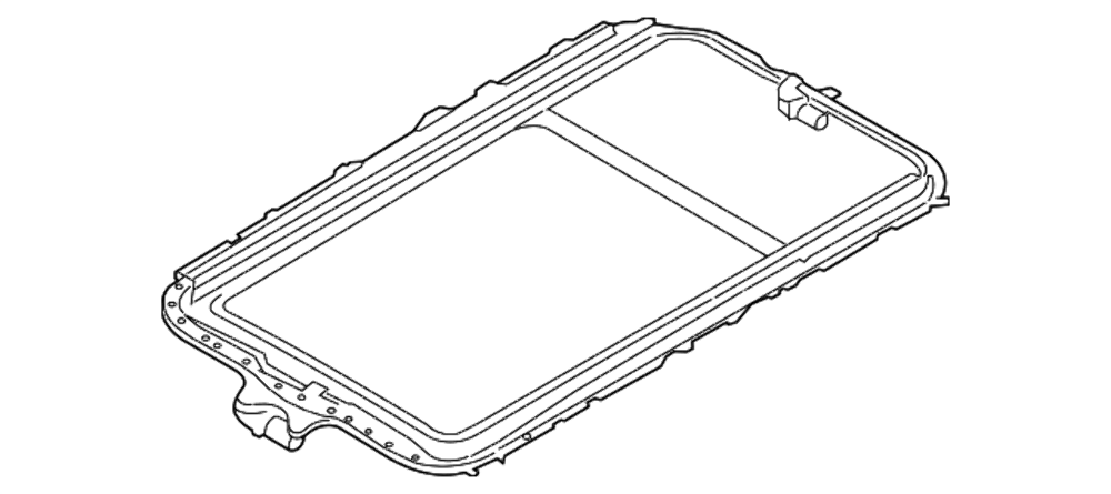 04-10 BMW E83 X3 Panoramic Sun Roof OEM 54137184906 for sale online | eBay