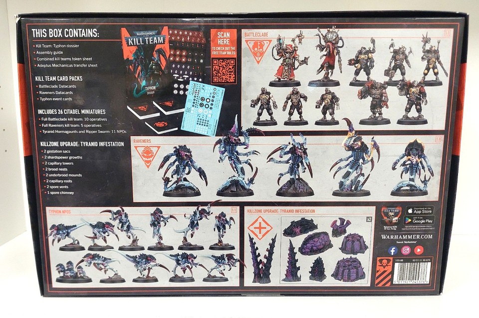 Warhammer Kill Team Typhon Battleclade Adeptus Mechanicus Single Models ...