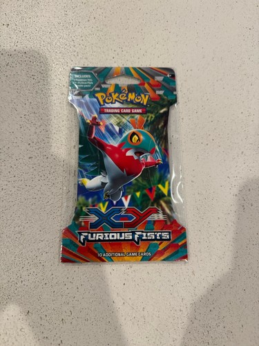 2014 Pokemon XY Furious Fists Sleeved Booster Pack Hawlucha Art | eBay