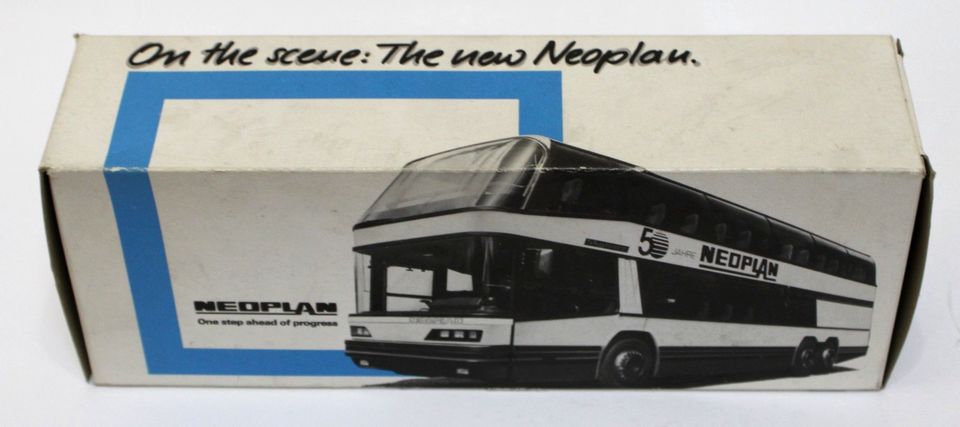 NZG 280 Neoplan Bus 50th Anniversary Promo 1:50 West Germany boxed 1985 ...