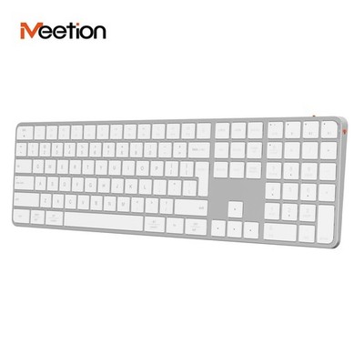 Meetion iKey K230 Wireless Keyboard – Bluetooth & 2.4GHz, Slim 109 Keys ...