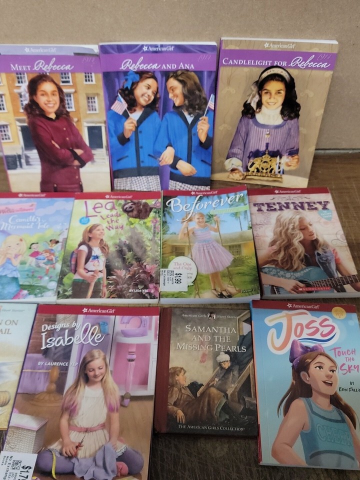 Lot of 10 American Girl Library Doll Collection History Child KIDs ...