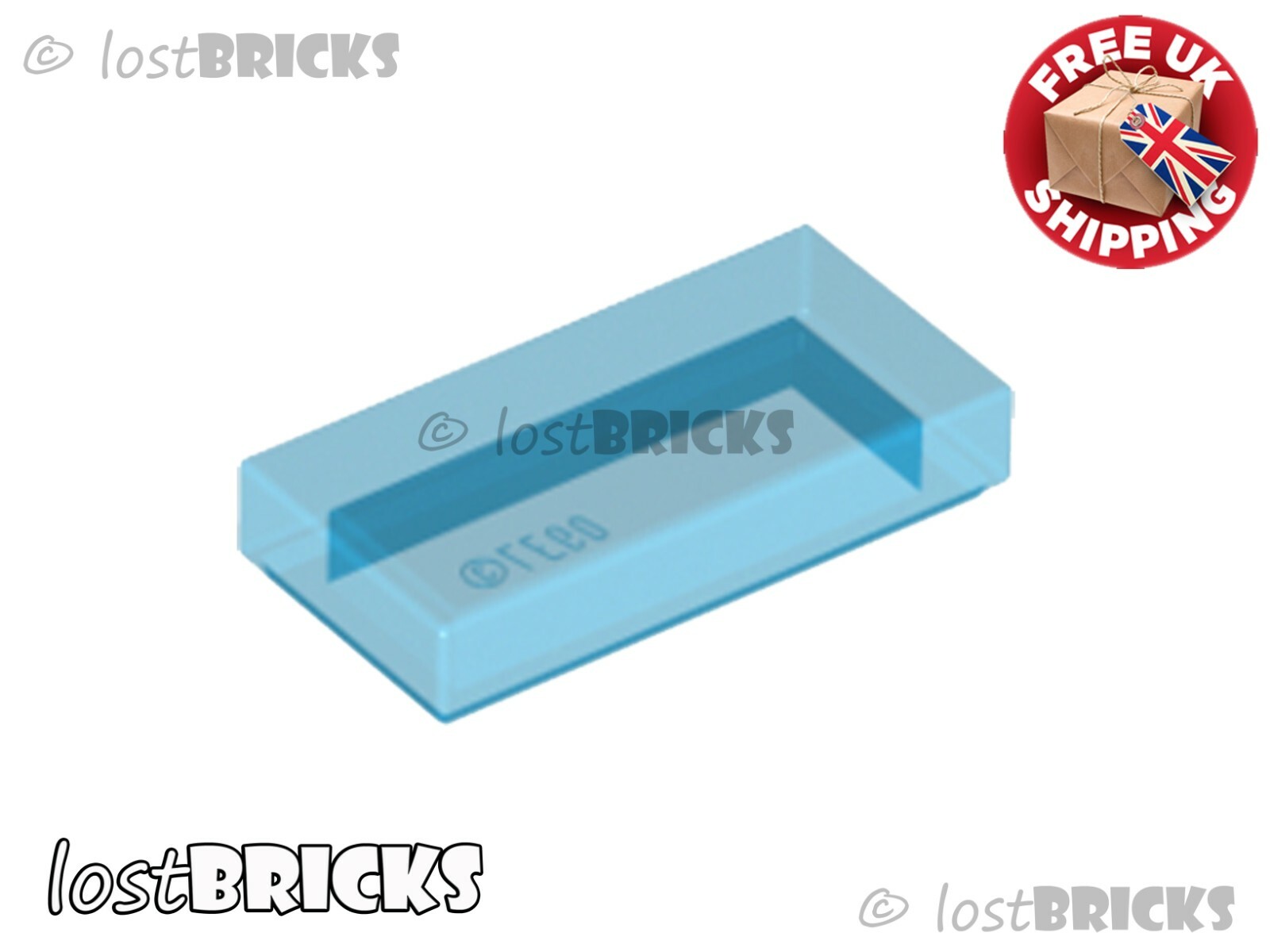 LEGO - Part 3069 - Pack of 5 x NEW LEGO Tiles 1x2 + SELECT COLOUR ...