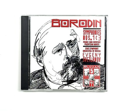 EVGENY SVETLANOV BORODIN Symphonies Nos 1&3 Orchestra Of Russia | eBay