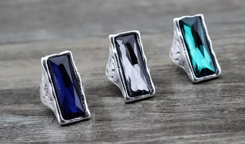 Handmade Uno STYLE De Único 50's Ring GRAY Size 9 (R40) | eBay