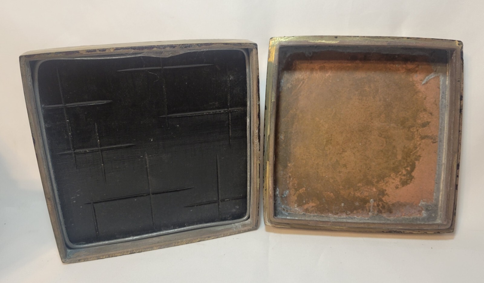 ANTIQUE COPPER CHINESE INK STAMP BOX RARE!!! 4.75" | eBay