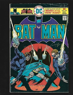 Batman #270 VG+ Chan Commissioner Gordon Alfred Pennyworth | eBay