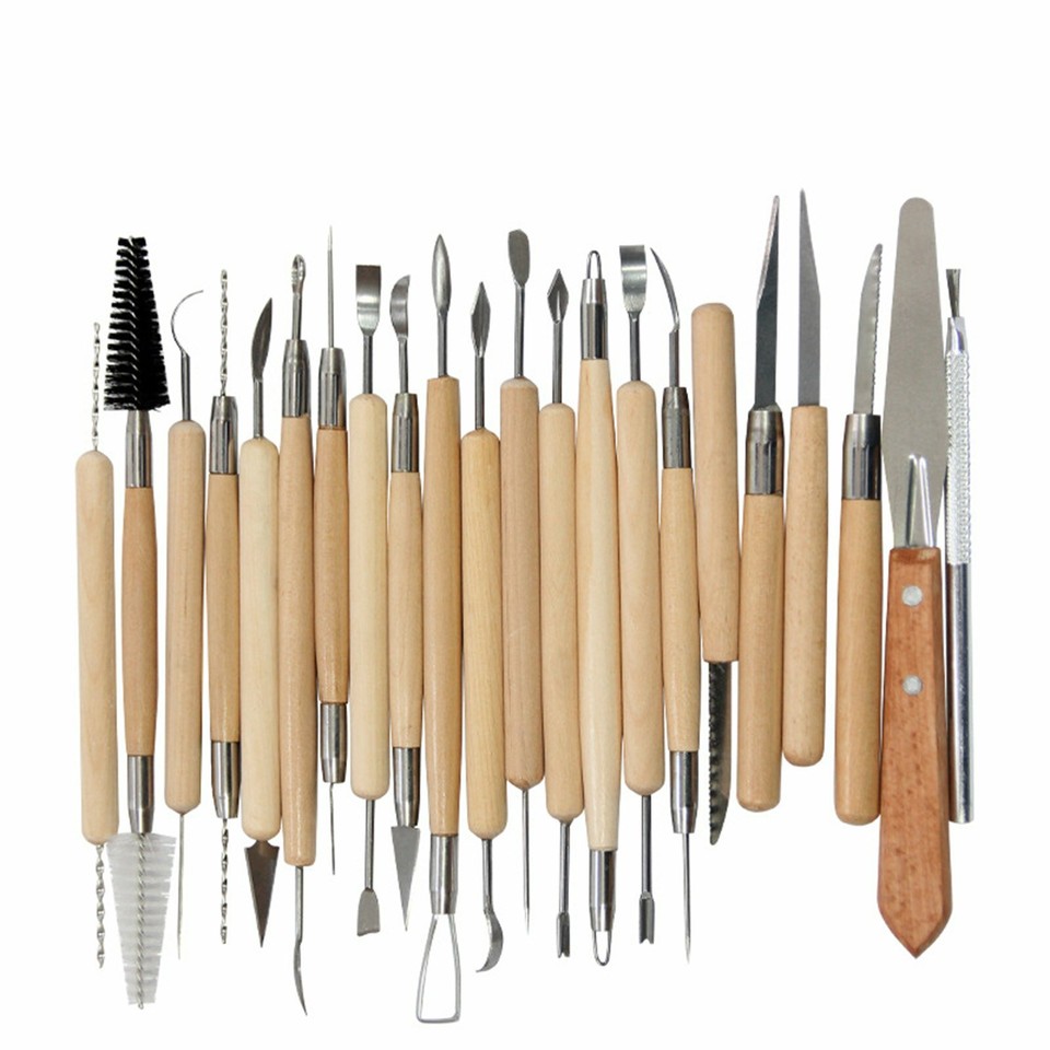 22pcs Ceramic Tools Pottery Tools Set Clay Sculpting Carving Modeling ...