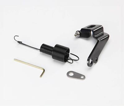Lokar Kickdown Cable Bracket Carb Mount Return Spring Stainless Black ...