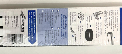Screen Frame Replacement Kit White Aluminum | eBay