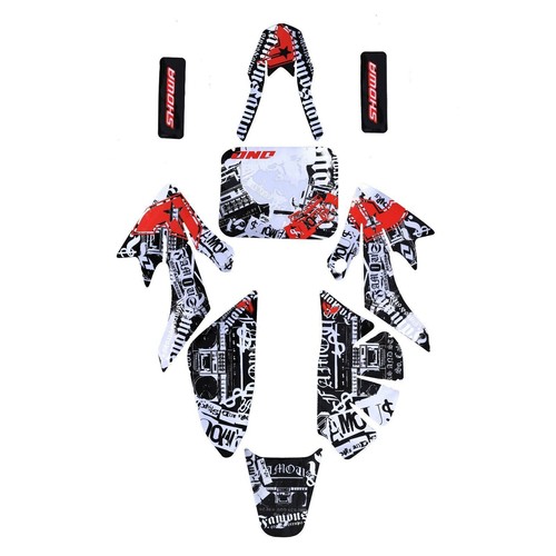 Full Set Decal Graphics Sticker Kit for 50 70 90 110 125CC Honda CRF50 ...