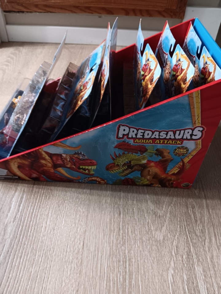 Predasaurs Aqua Attack Fusion Challenge DNA Fusion NEW 2015 Display of ...