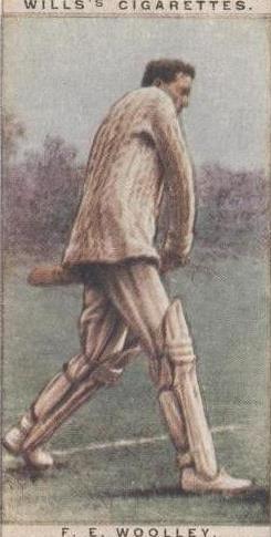 1928 Wills Cricketers - #49 Frank Woolley for sale online | eBay