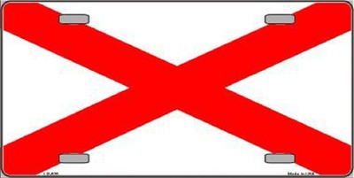 Alabama State Flag Metal Novelty License Plate Tag | eBay