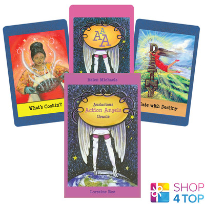 Audacious Action Angels Oracle Cards Schiffer Publishing Lorraine Roe ...