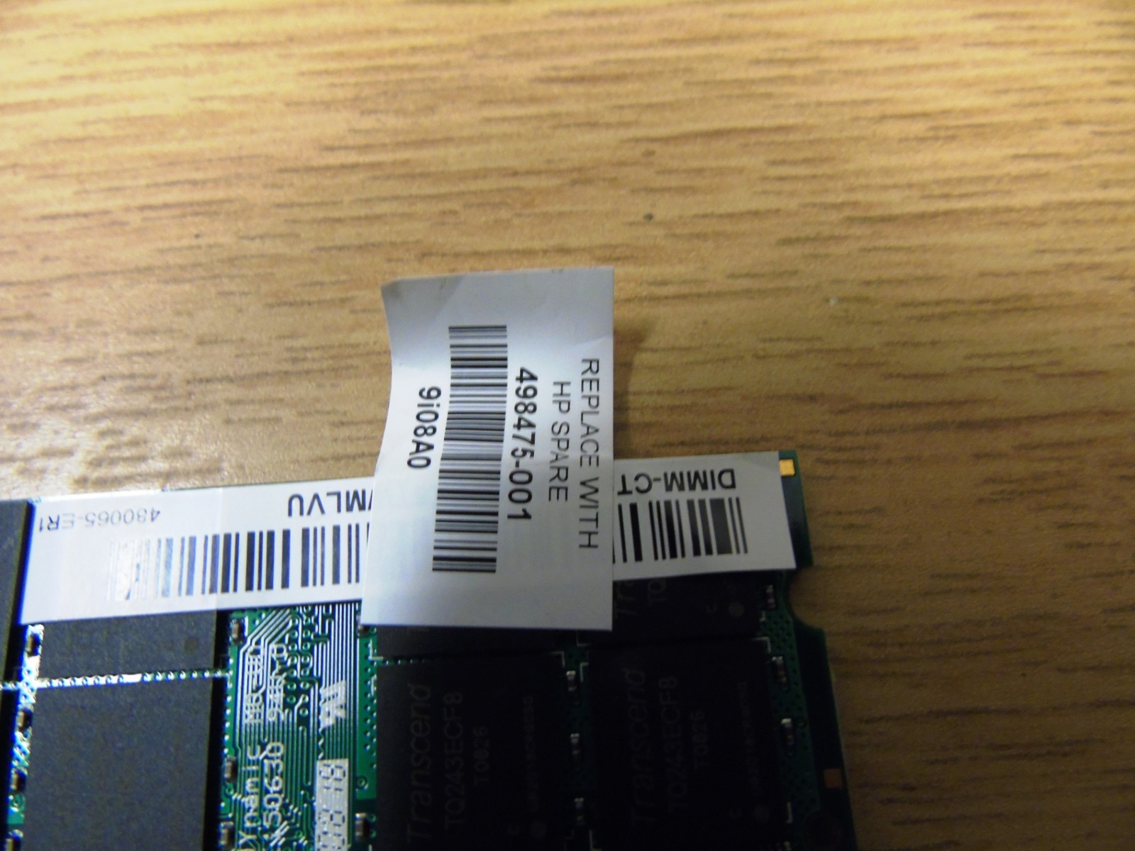 HP G60-119OM 2GB 667MHz PC2 5300S DDR2 Memory Module RAM 498475-001 | eBay