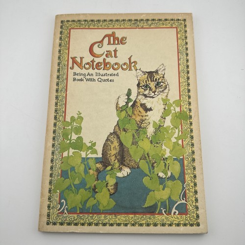 The Cat Notebook : Being an Illustrated Book with Quotes - Unused | eBay