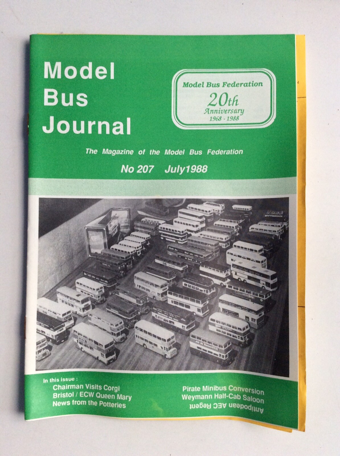 MBF Magazine - Model Bus Journal - No 207 - July 1988 - '20th ...