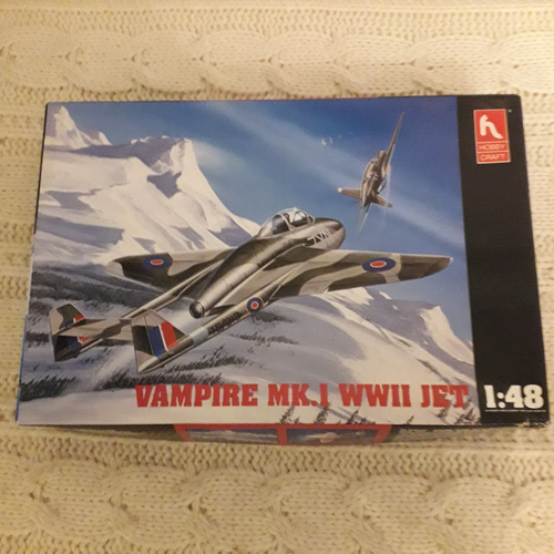 Hobbycraft HC1573 1:48 Scale Vampire MK I WWII Plastic Model Kit | eBay UK