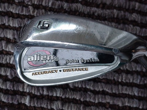 LADIES EXCELLENT ALIEN SOLAR SYSTEM 9 IRON GOLF CLUB 35 INCH GRAPHITE ...