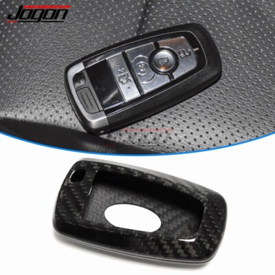 Carbon Remote Key Fob Case Cover For Ford Mustang S550 S650 GT V6 V8 ...