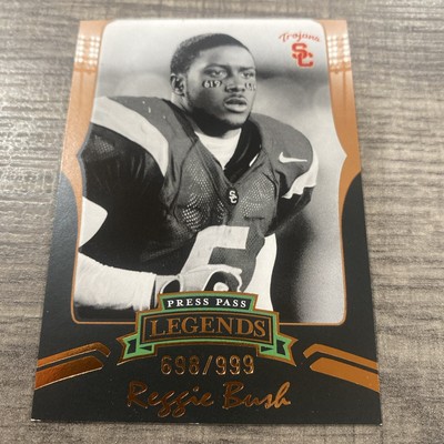 Reggie Bush 2006 Press Pass Legends Bronze SP /999 USC Saints RC Rookie ...