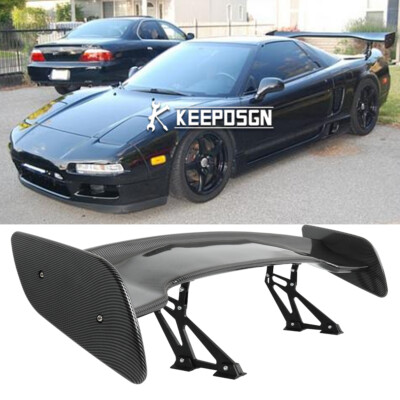 46" CARBON Look GT Rear Trunk Spoiler Wing For Acura NSX 90-05 Integra ...