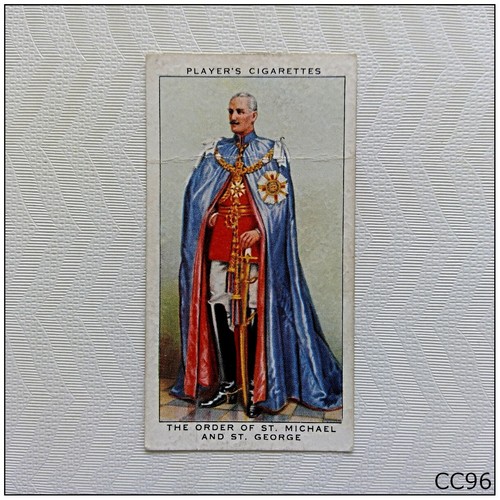 Player Cigarette Card Coronation Dress #26 Order Of St Michael St ...