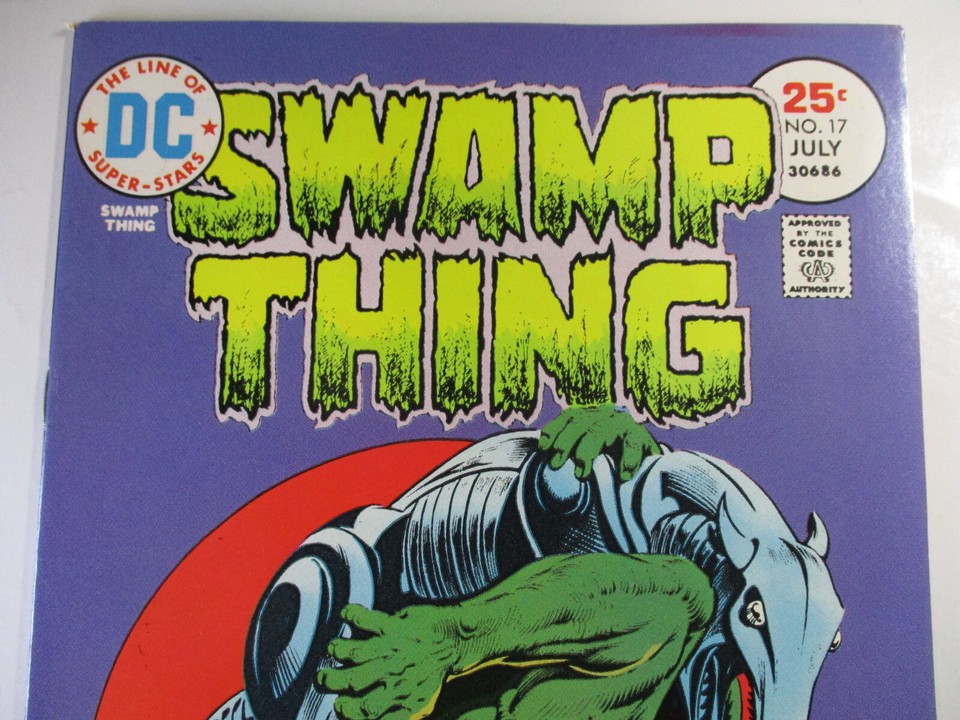 Swamp Thing #17, Destiny Machine, Nestor Redondo, VF+, 8.5, White Pages ...