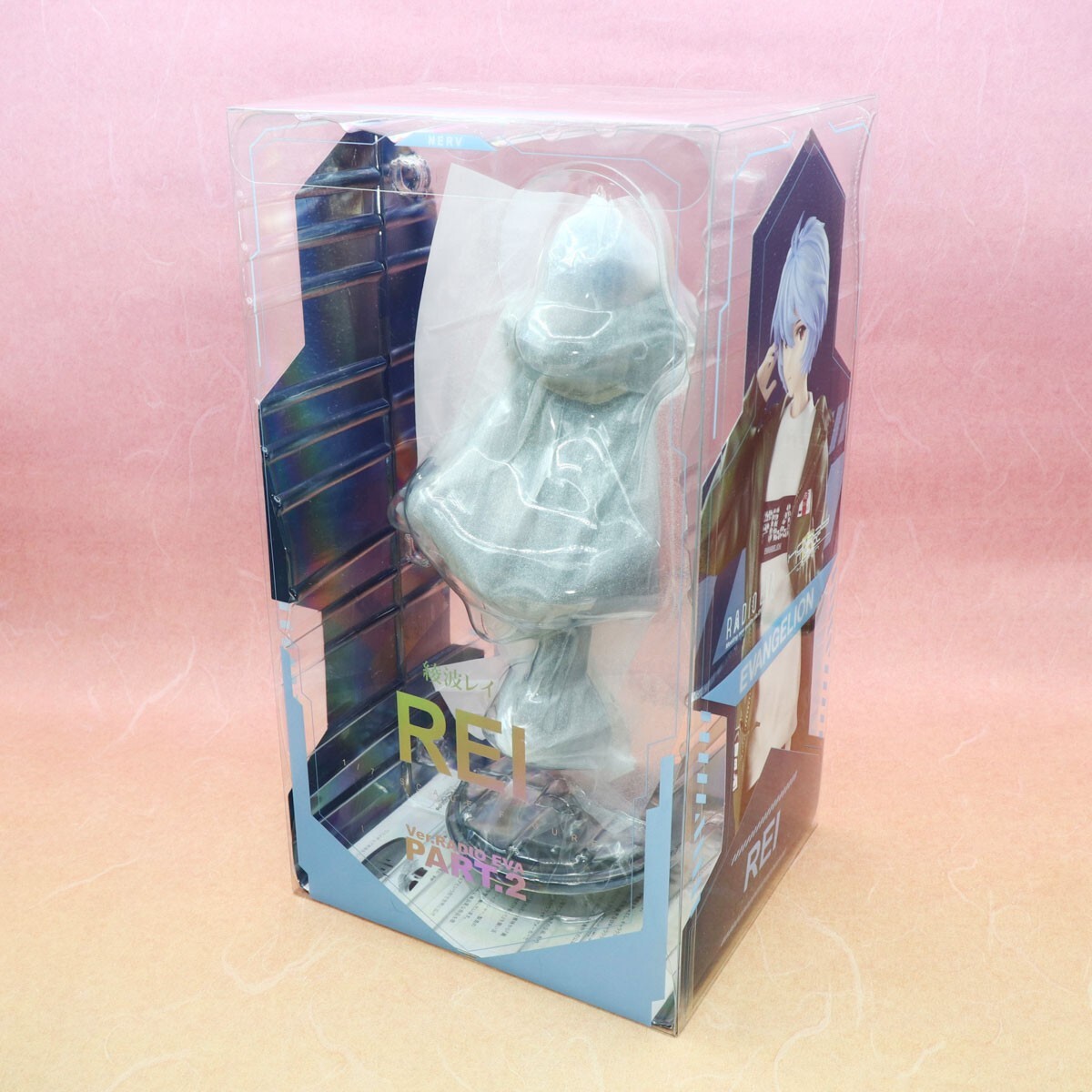 Evangelion Rei 9.8in 1/7 Anime Figure PVC Statue Ver.Radio Eva Part.2 ...