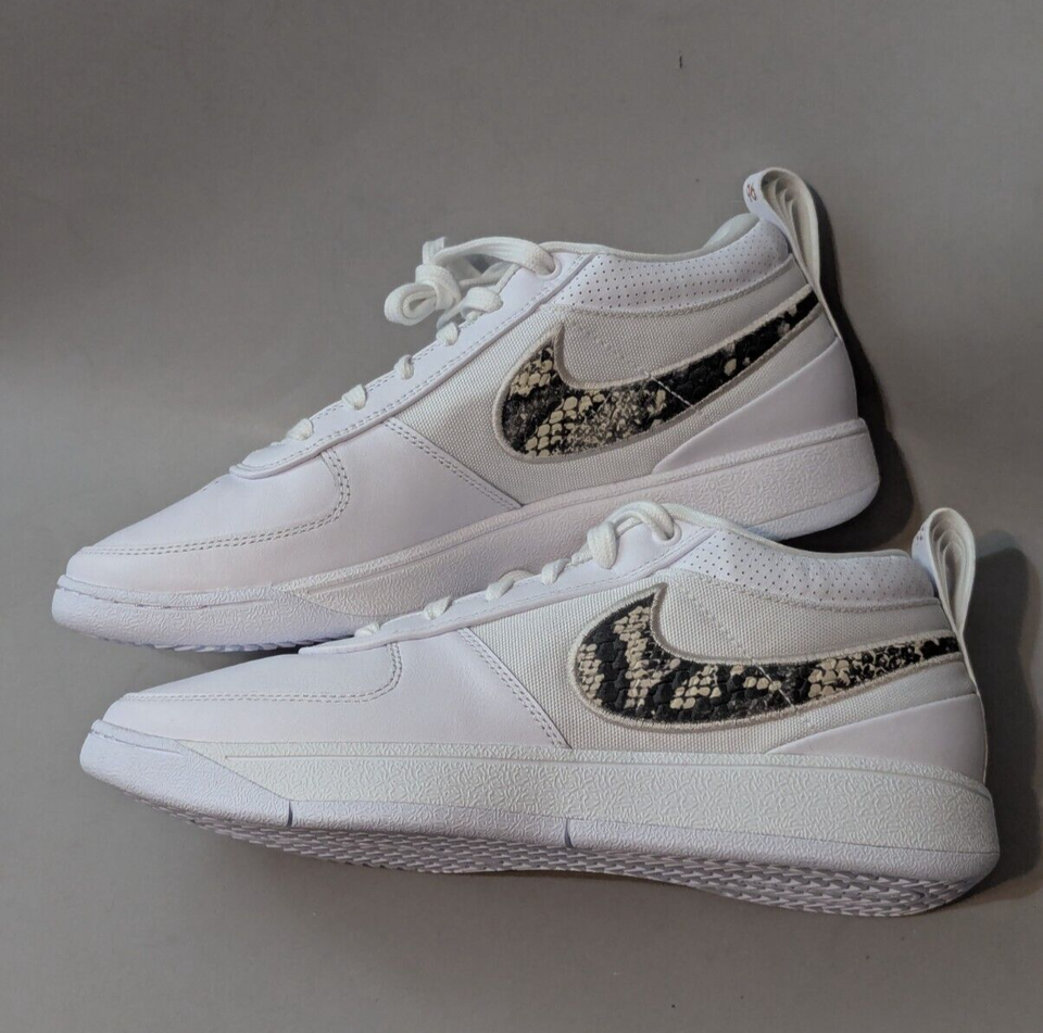 Nike Book 1 Rattlesnake Basketball Shoes Mens 9.5 White FJ4249-101 | eBay