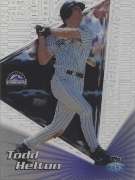 1999 Topps Tek - Pattern 10 #34A Todd Helton for sale online | eBay