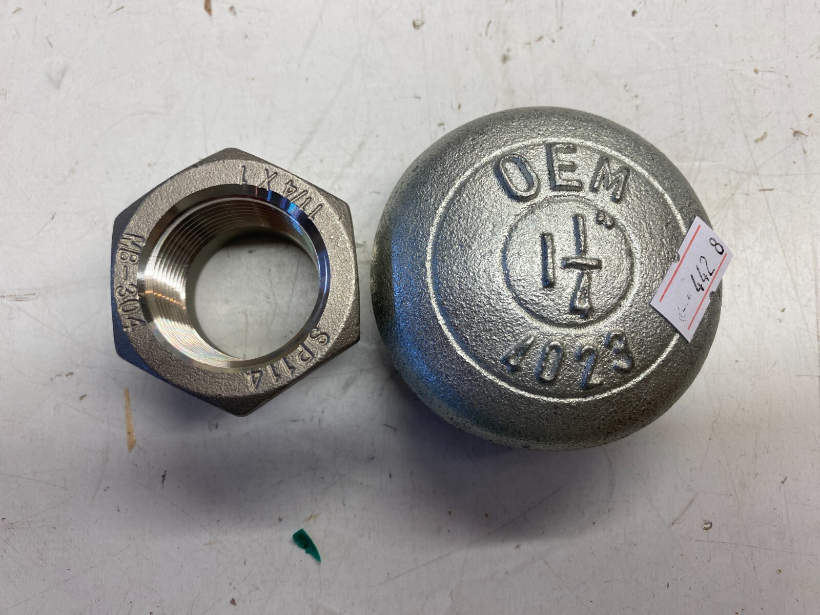 OEM 4023 1-1/4 MUSHROOM VENT CAP - BECKETT 14023 With Stainless Reducer ...