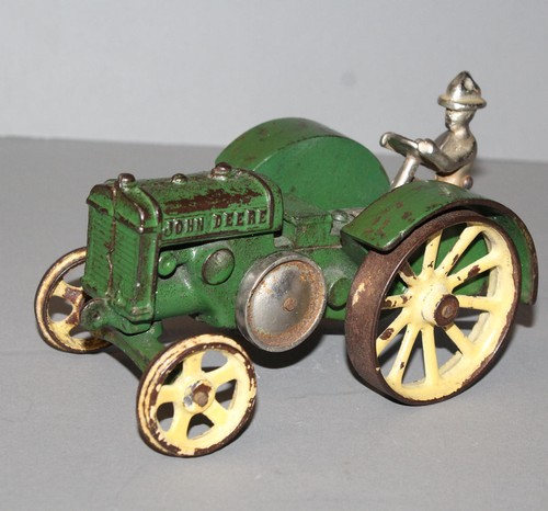 Antique Vindex Model D John Deere toy tractor – Original paint – 1929 ...