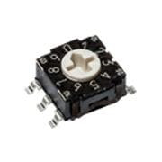 4Pcs RTE0400V04 Coded Rotary Switches 4Pos SP4T, Thru Hole RTE DIP ...