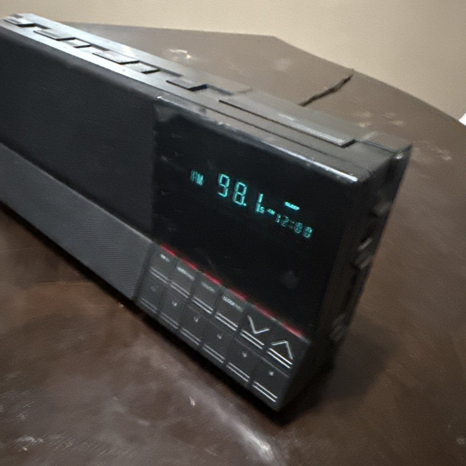 Proton RS-420 Stereo Clock Radio Alarm AM FM Vintage Retro 1989 Tested ...