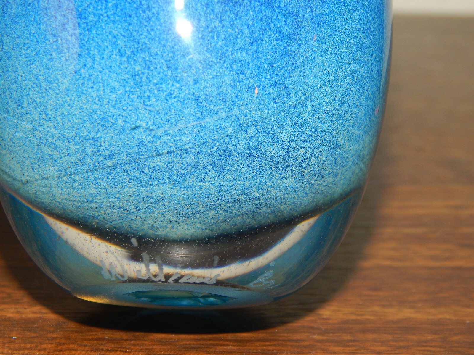 Vintage Signed BUZZ WILLIAMS Studio Art Glass VASE Oregon NW MCM 1982 ...