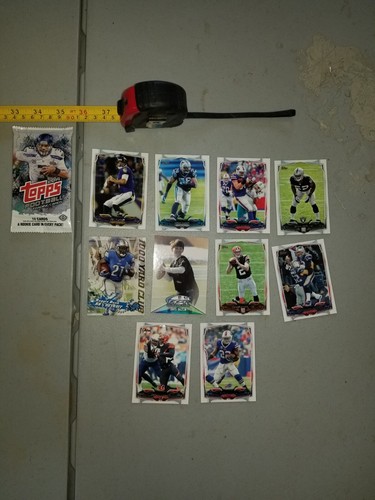 2014 Topps Football NFL Trading Cards, opened pack | eBay