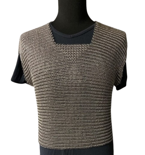 Aluminium Butted Chainmail Sleeveless Shirt Costume Armor Chainmail | eBay