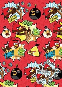 Angry Birds wrapping paper - Gift Wrap 2 sheets 49cm x 70cm | eBay