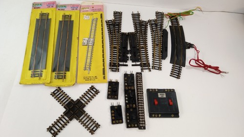 Vintage HO Scale Switch Tracks, Rerailers, Crossing, Switches Lot | eBay