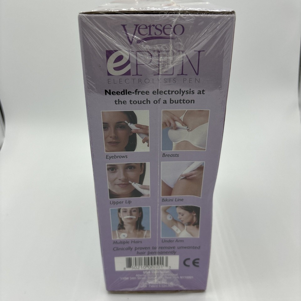 Verseo ePen Permanent Hair Removal Needle-Free Electrolysis Pen System ...
