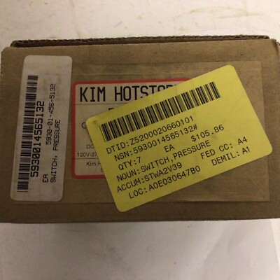Kim Hotstart Oil Pressure Switch PS252 | eBay