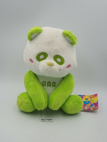 AAA Panda Bear B2709 Green Furyu Plush 7" Stuffed TAG Toy Doll Japan | eBay