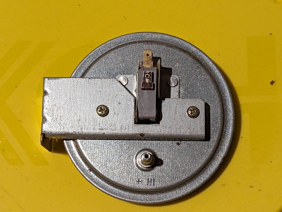 Monitor 40 41 Kersosene Heater #6343 Air Pres. Safety Vacuum Switch ...